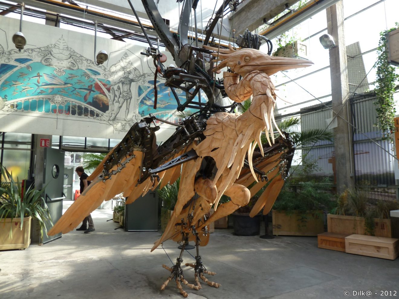 La Galerie des Machines : le vol du Héron - Voyager, découvrir, partager